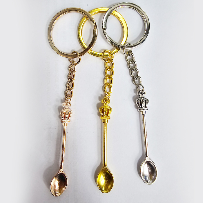 Spoon Keychain - Pixel Planet