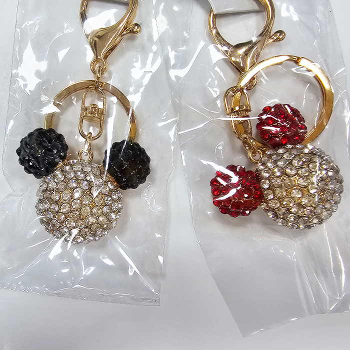 Rhinestone Mickey Mouse Keychain - Pixel Planet