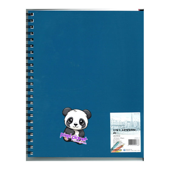 3 in 1 notebook A4 4023 - Pixel Planet