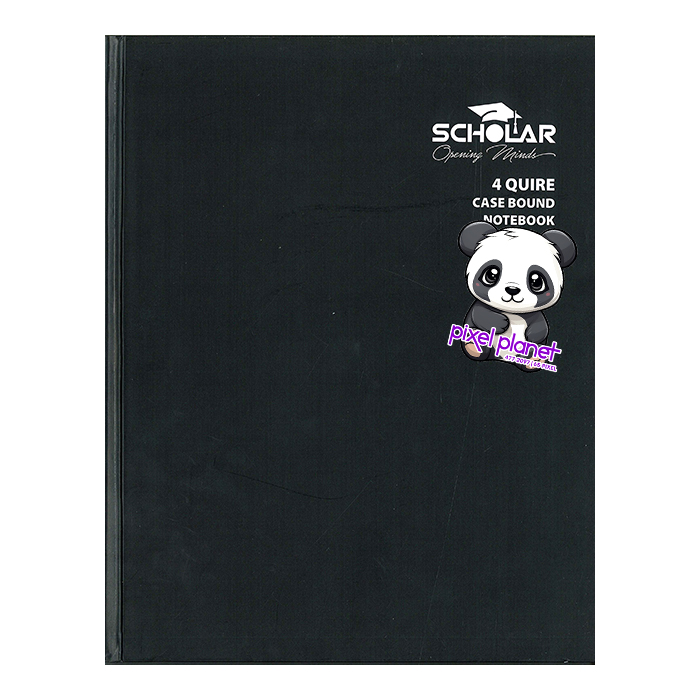 4 Quire Casebound notebook 8 x 10 - Pixel Planet