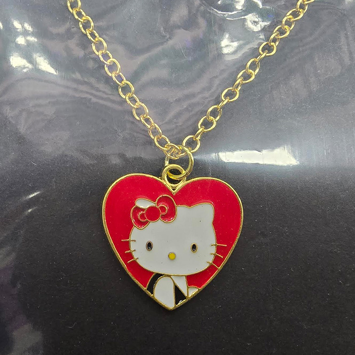 Hello Kitty Red Heart - Pixel Planet