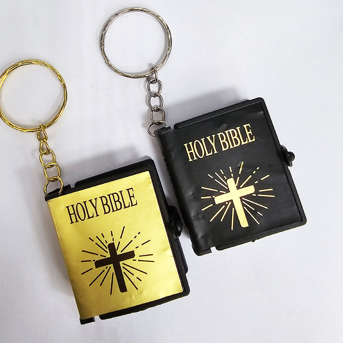 Mini Bible Keychain - Pixel Planet