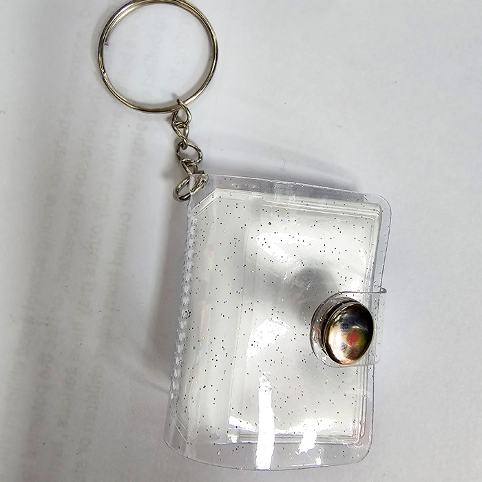 Mini Album Keychain - Pixel Planet