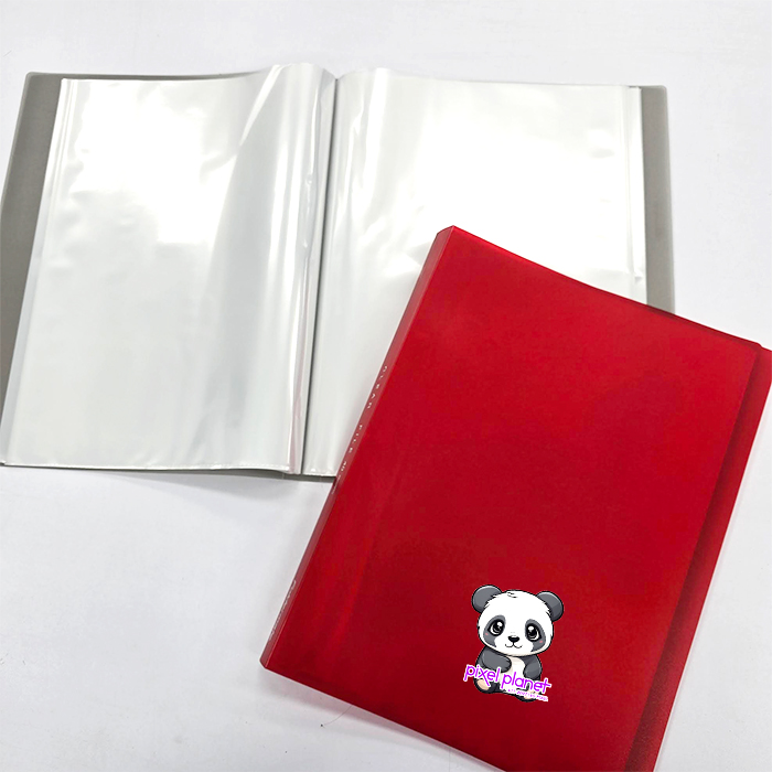 20 Pocket Portfolio Foldermate Red up* - Pixel Planet