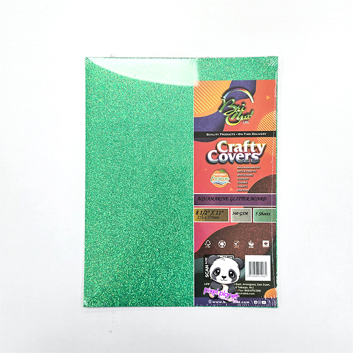 5pk Glitter Crafty Covers - Pixel Planet